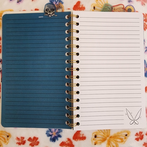 Disney | Office | Disney Tinkerbell And Captain Hook Notebook | Poshmark